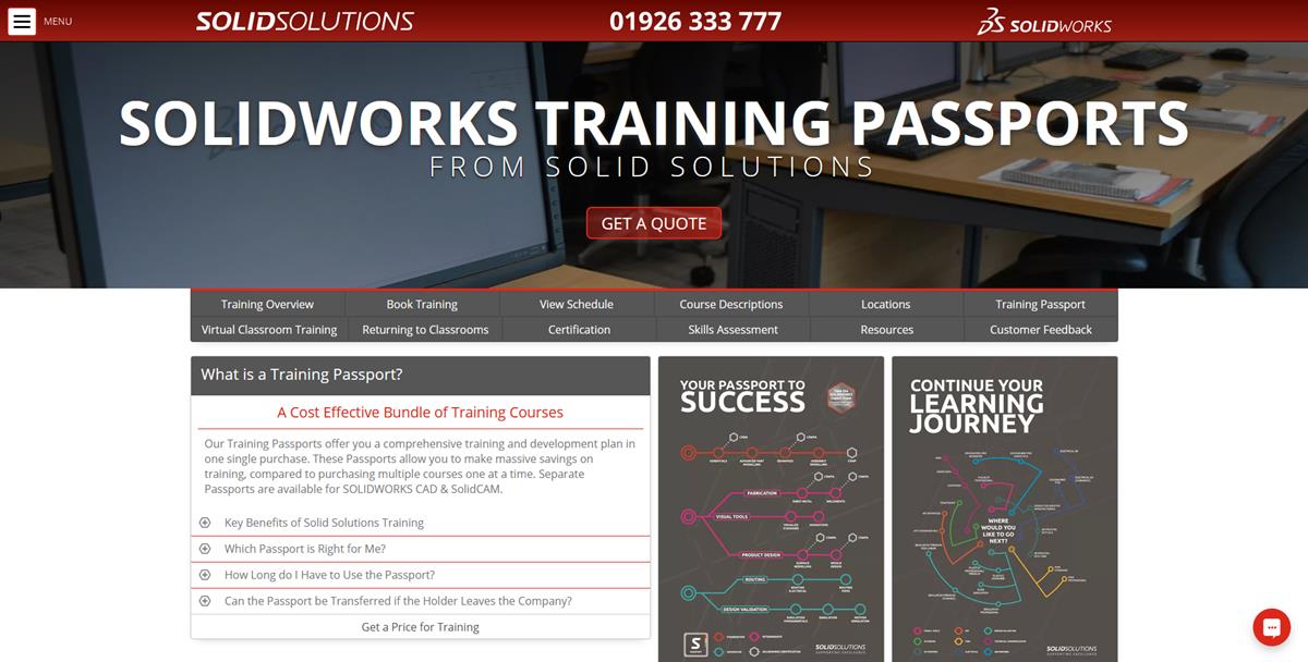 SOLIDWORKS Training Passport | Solid Solutions