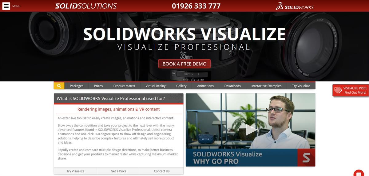 SOLIDWORKS Visualize Professional