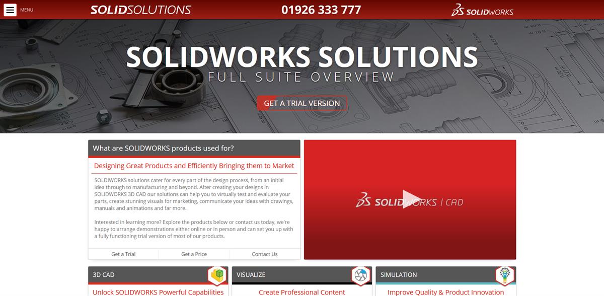 Solid Solutions | SolidWorks 3D CAD Products
