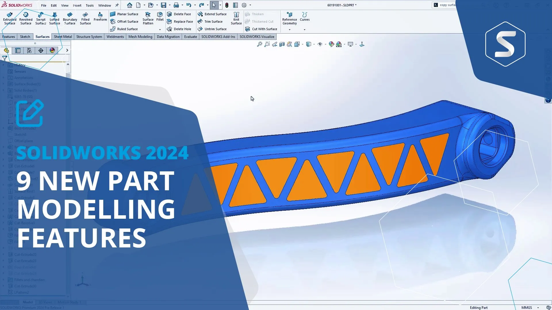 What's New - 9 Updates to Part Modelling Features in SOLIDWORKS 2024 ...